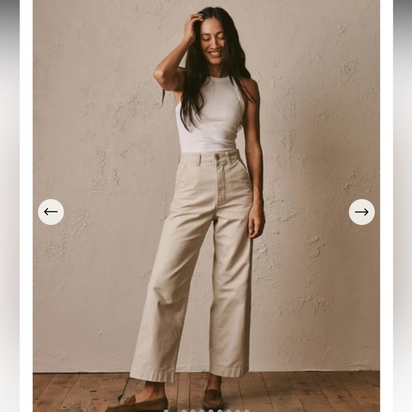 Buck Mason | Pants & Jumpsuits | Classic Wide Leg Buck Mason Pants Size ...
